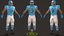 3D football player 2020 - TurboSquid 1541815