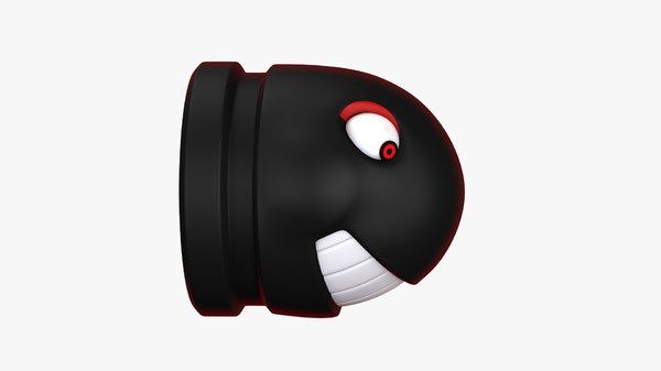 King Bill Bullet-슈퍼 마리오 자산 3D 모델 - TurboSquid 1541978