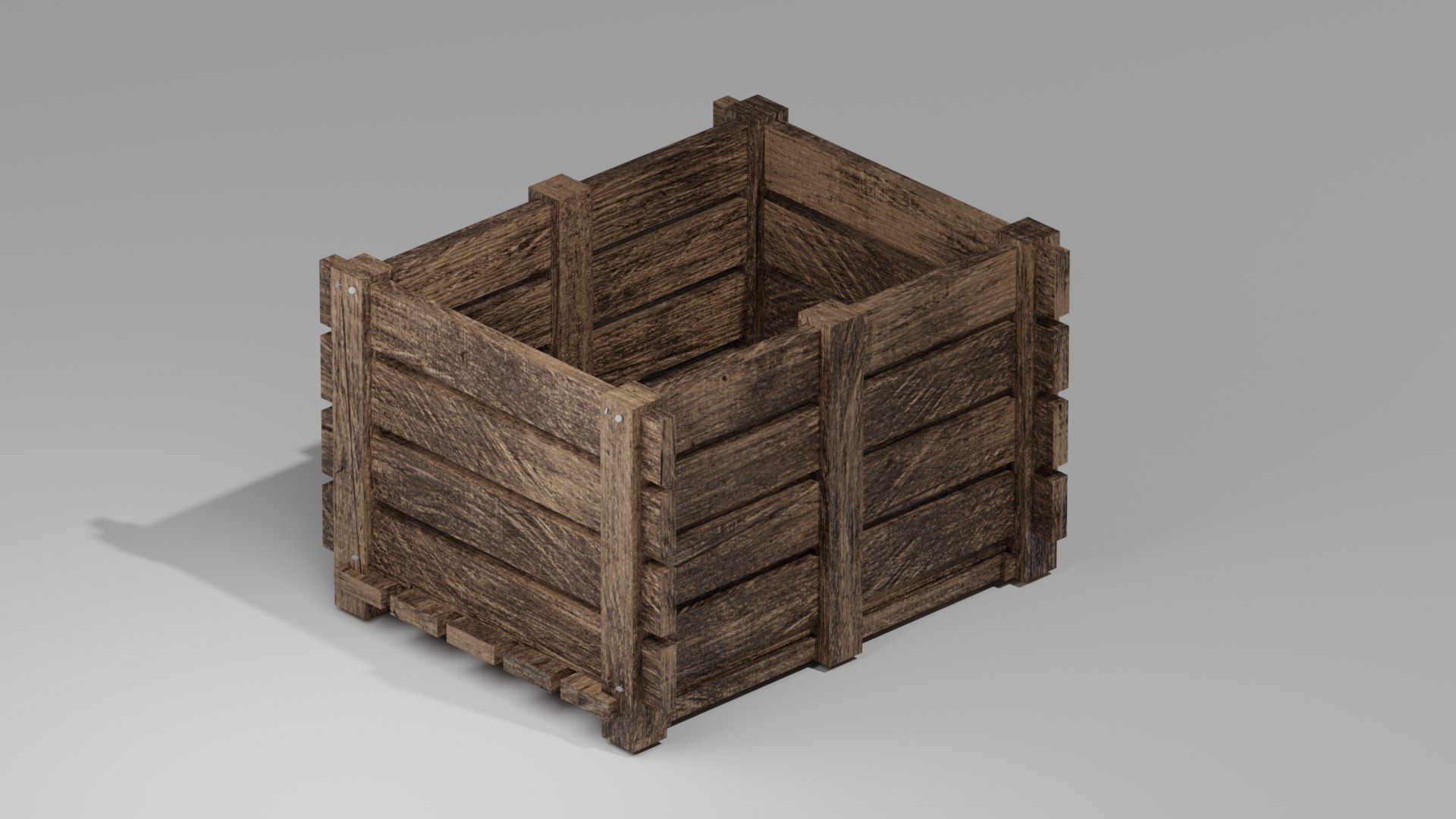 Medieval crates 3D model - TurboSquid 1542021