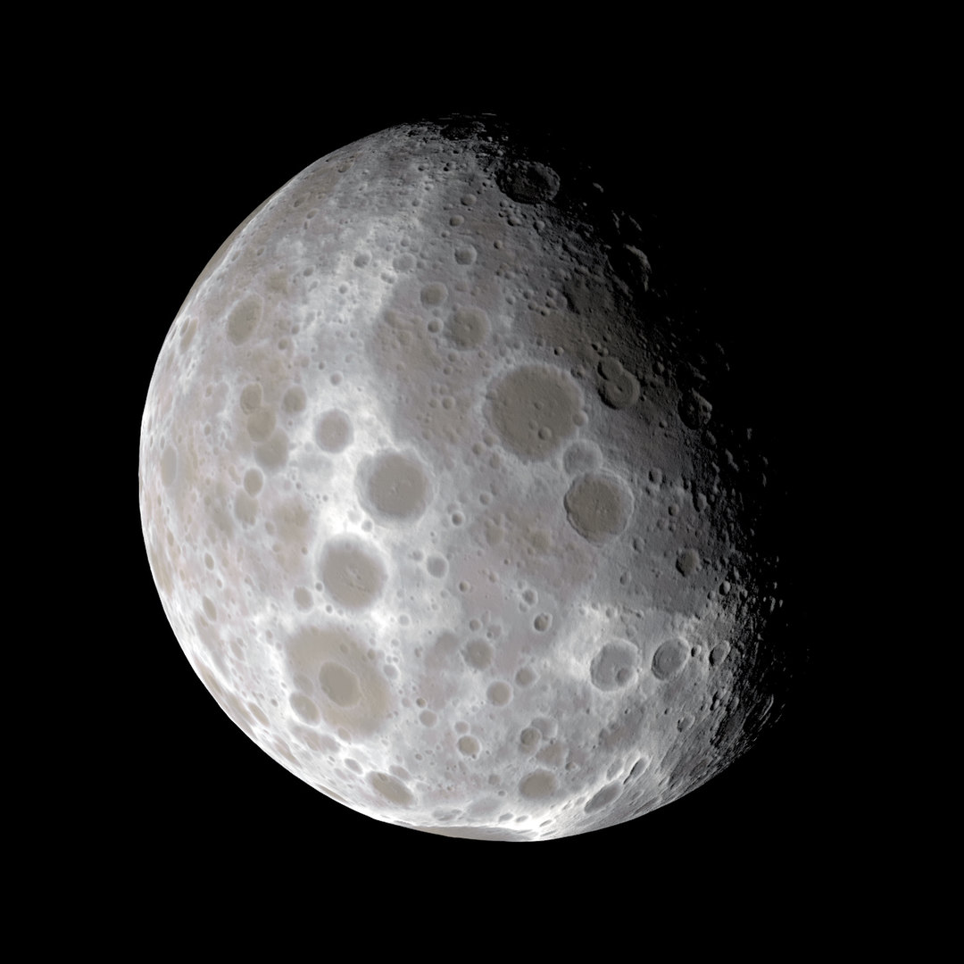 Dwarf planet small moon 3D - TurboSquid 1542087