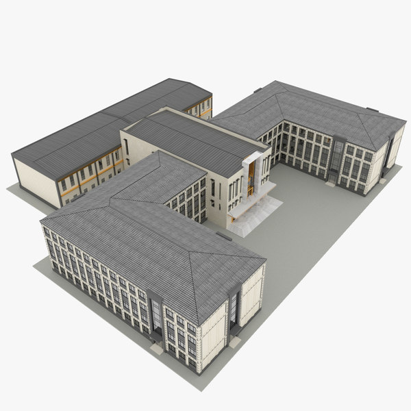 School 3D Models for Download | TurboSquid