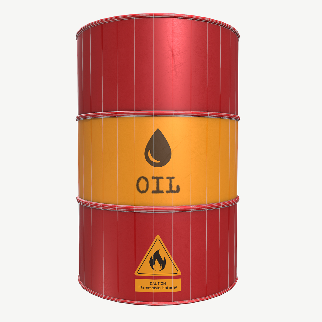 Pbr Ölfass 3D-Modell - TurboSquid 1542243