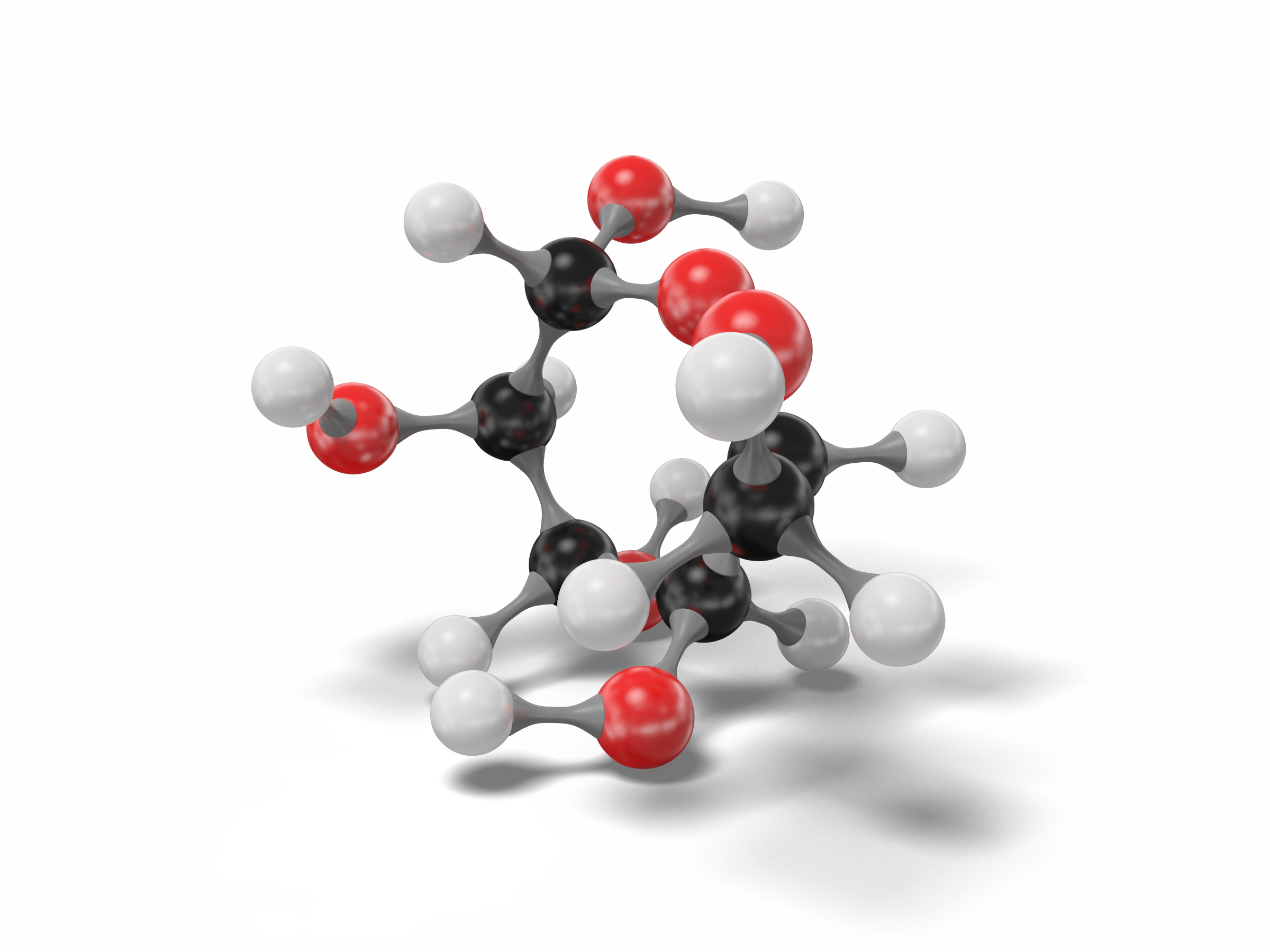 3d Model Glucose Molecule Modeled Turbosquid 1542502