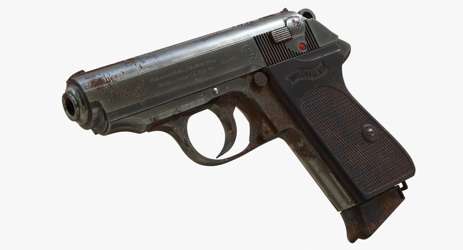 瓦尔特 PPK 01 a3D模型 - TurboSquid 1542898