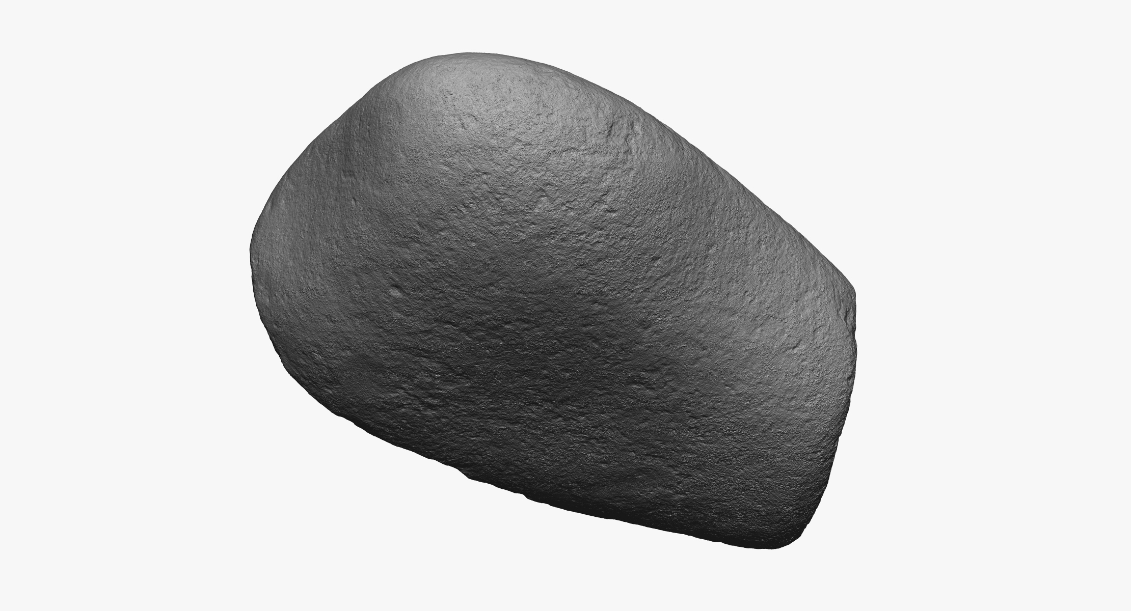 Smooth river rock 19 3D model - TurboSquid 1542974