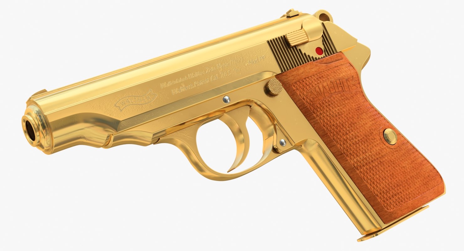 3D realistic walther pp 01 - TurboSquid 1542976