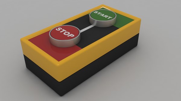 3D start stop push - TurboSquid 1543146