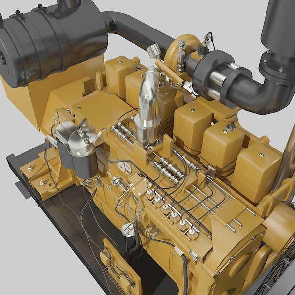 Power generator 3D model - TurboSquid 1543233