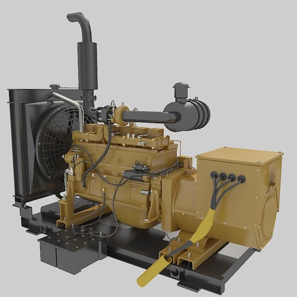 Power generator 3D model - TurboSquid 1543233