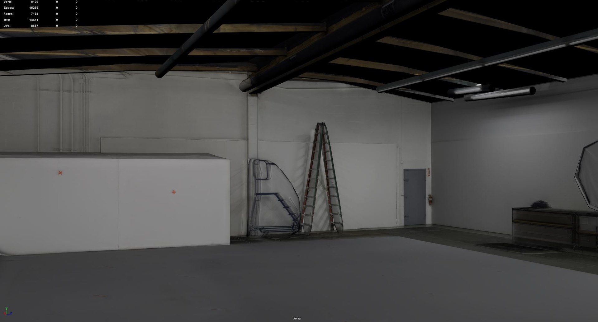 Studio Cyc Low Poly Scan com panorama HDR Modelo 3D - TurboSquid 1848324