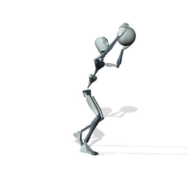 Motion Biovision moves basketball dribble