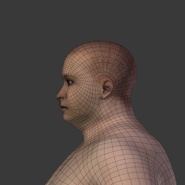 Fat man 3D model - TurboSquid 1543187