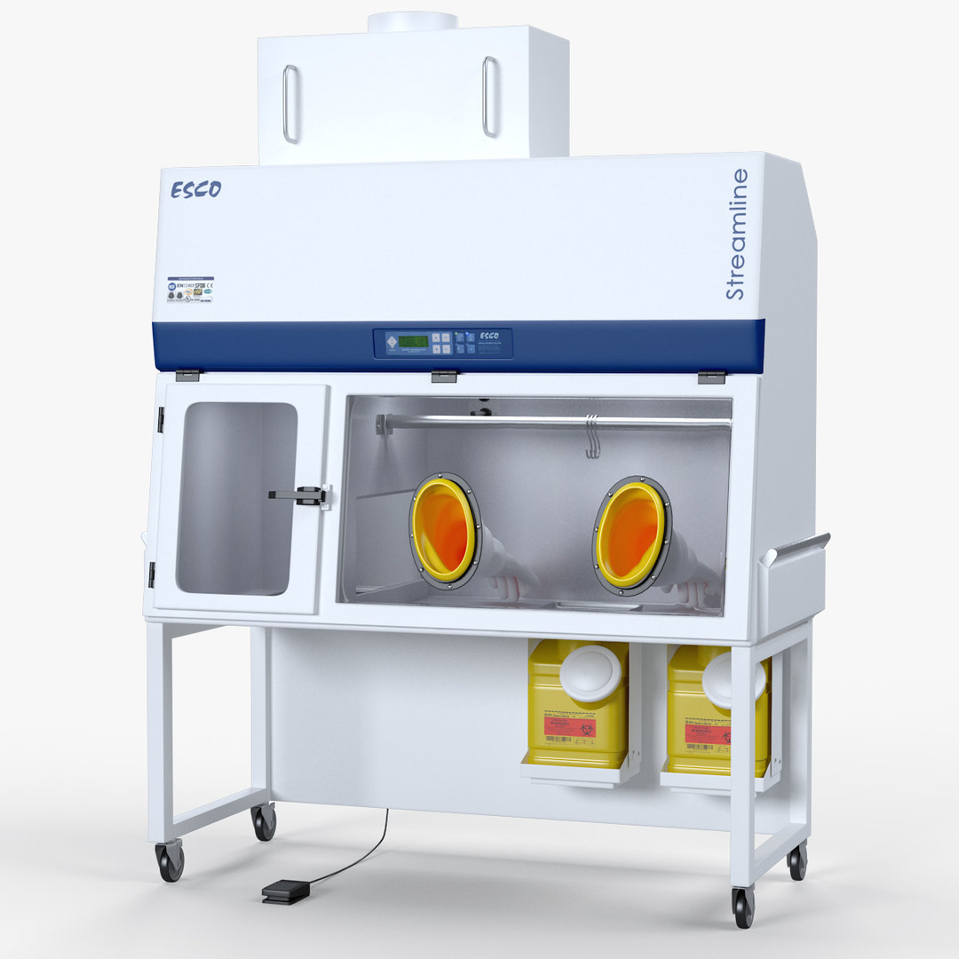 Compounding aseptic containment isolator model - TurboSquid 1543429