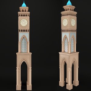 Clock Tower 3D Models for Download | TurboSquid