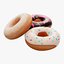 3D cartoon donuts - TurboSquid 1543576