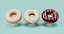 3D cartoon donuts - TurboSquid 1543576
