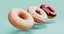 3D cartoon donuts - TurboSquid 1543576