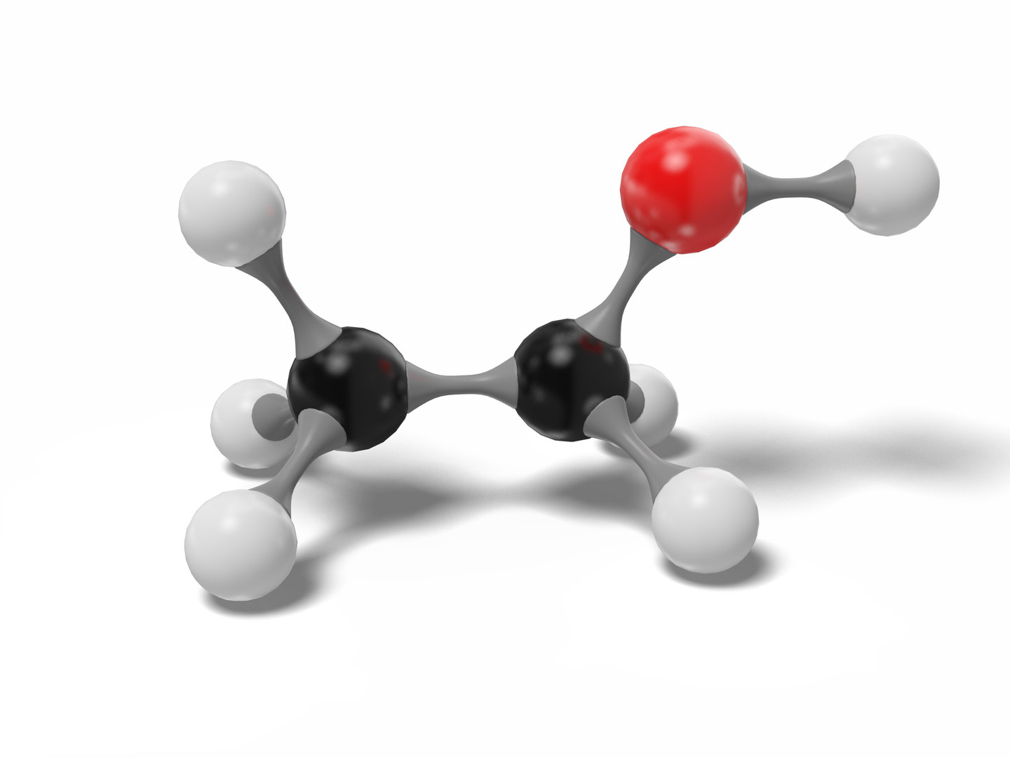 Ethanol Molecule C2h6o Modeled 3D Model TurboSquid 1543644