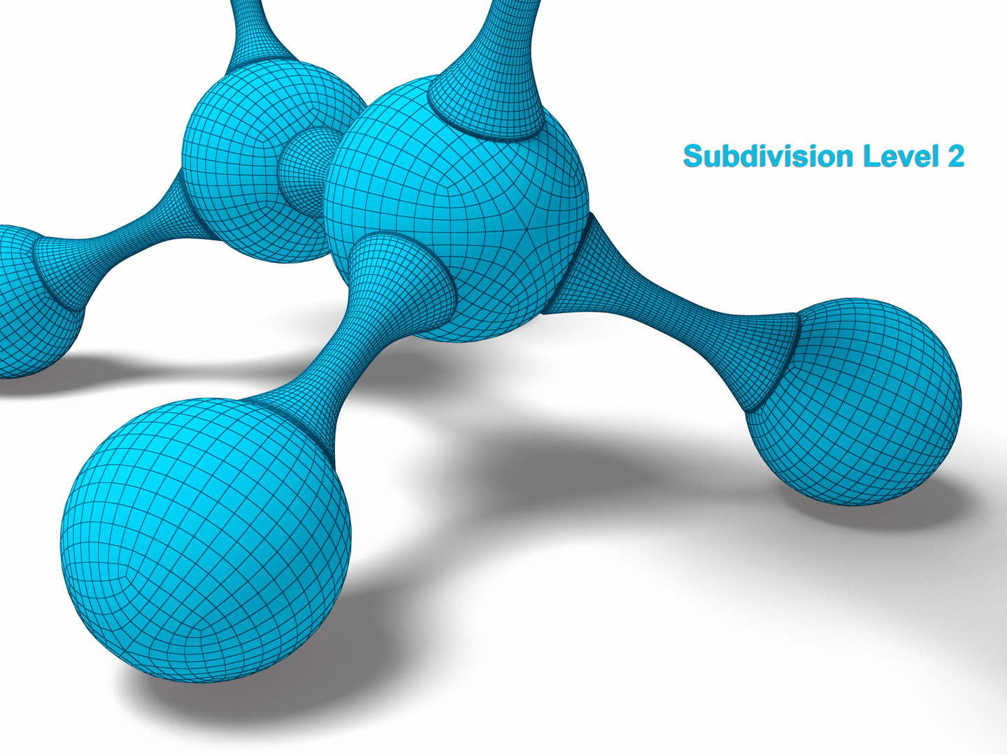 Ethanol molecule c2h6o modeled 3D model - TurboSquid 1543644