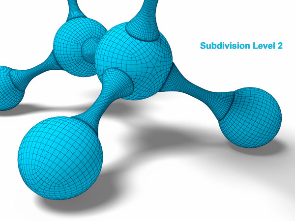 Ethanol molecule c2h6o modeled 3D model - TurboSquid 1543644
