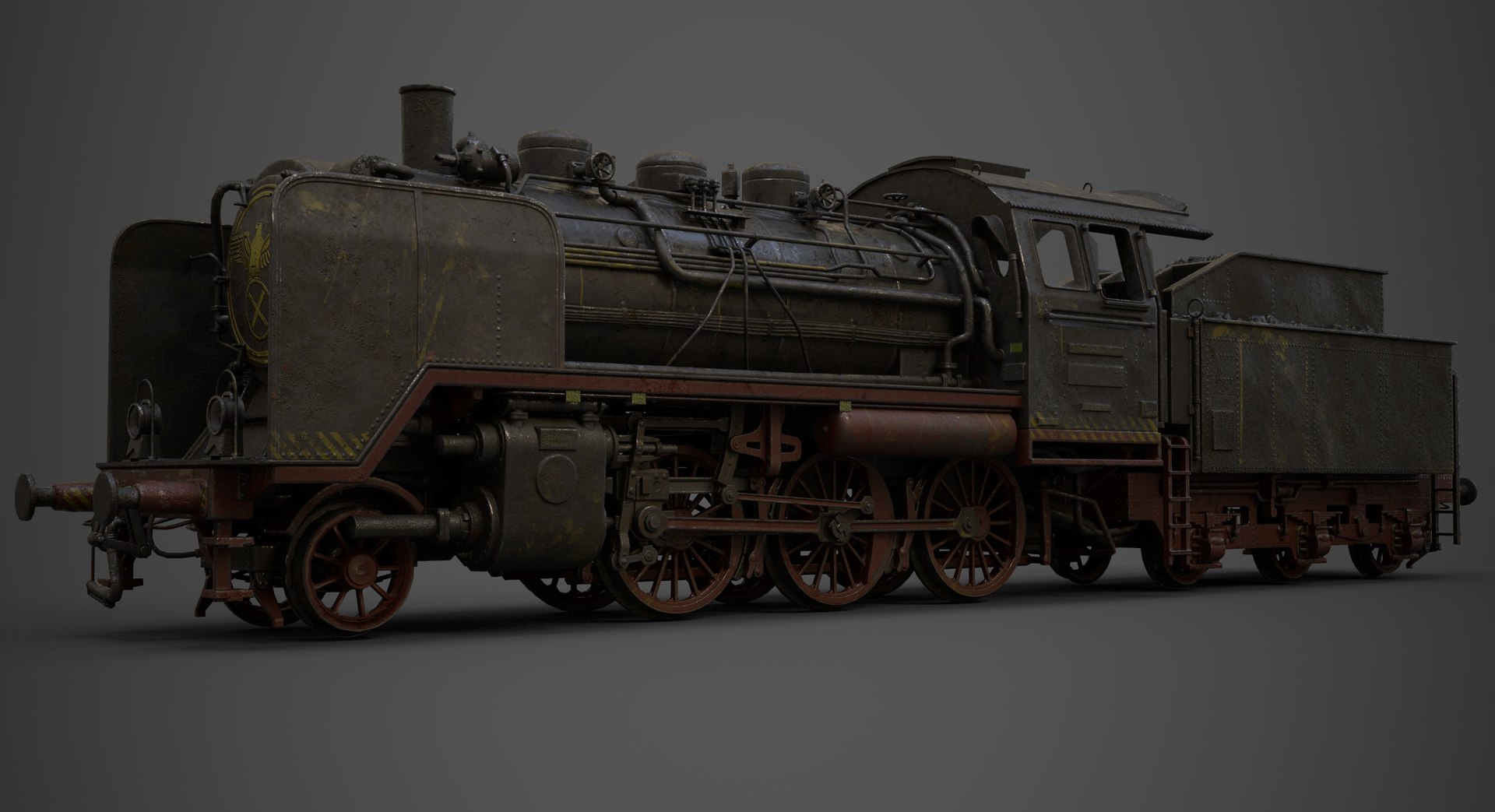 3D model steam locomotive - TurboSquid 1543814