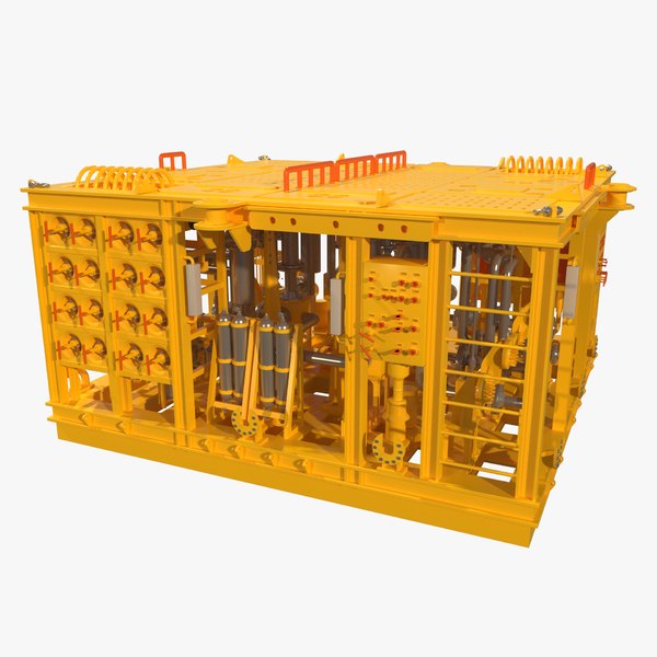 Subsea Production Manifold 3D-Modell - TurboSquid 1543815