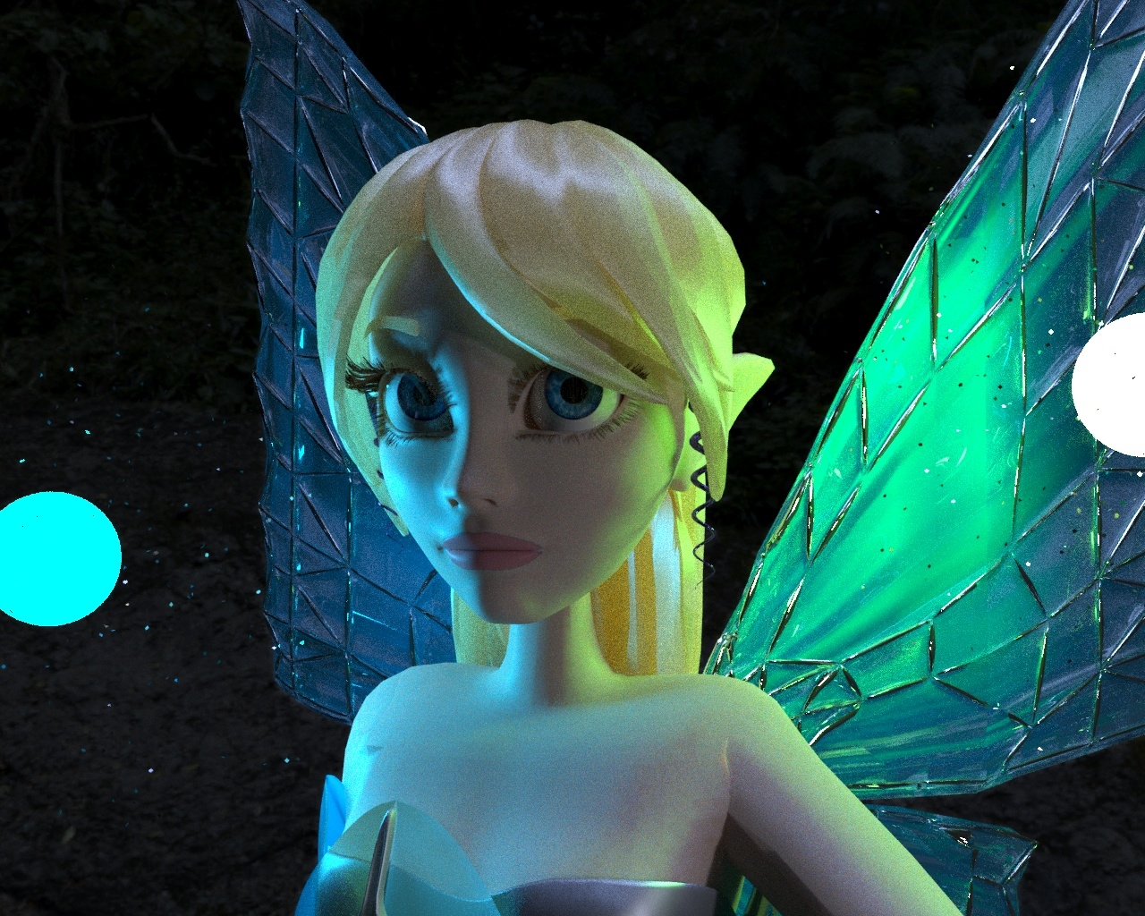 Fairy animation games 3D model - TurboSquid 1543843