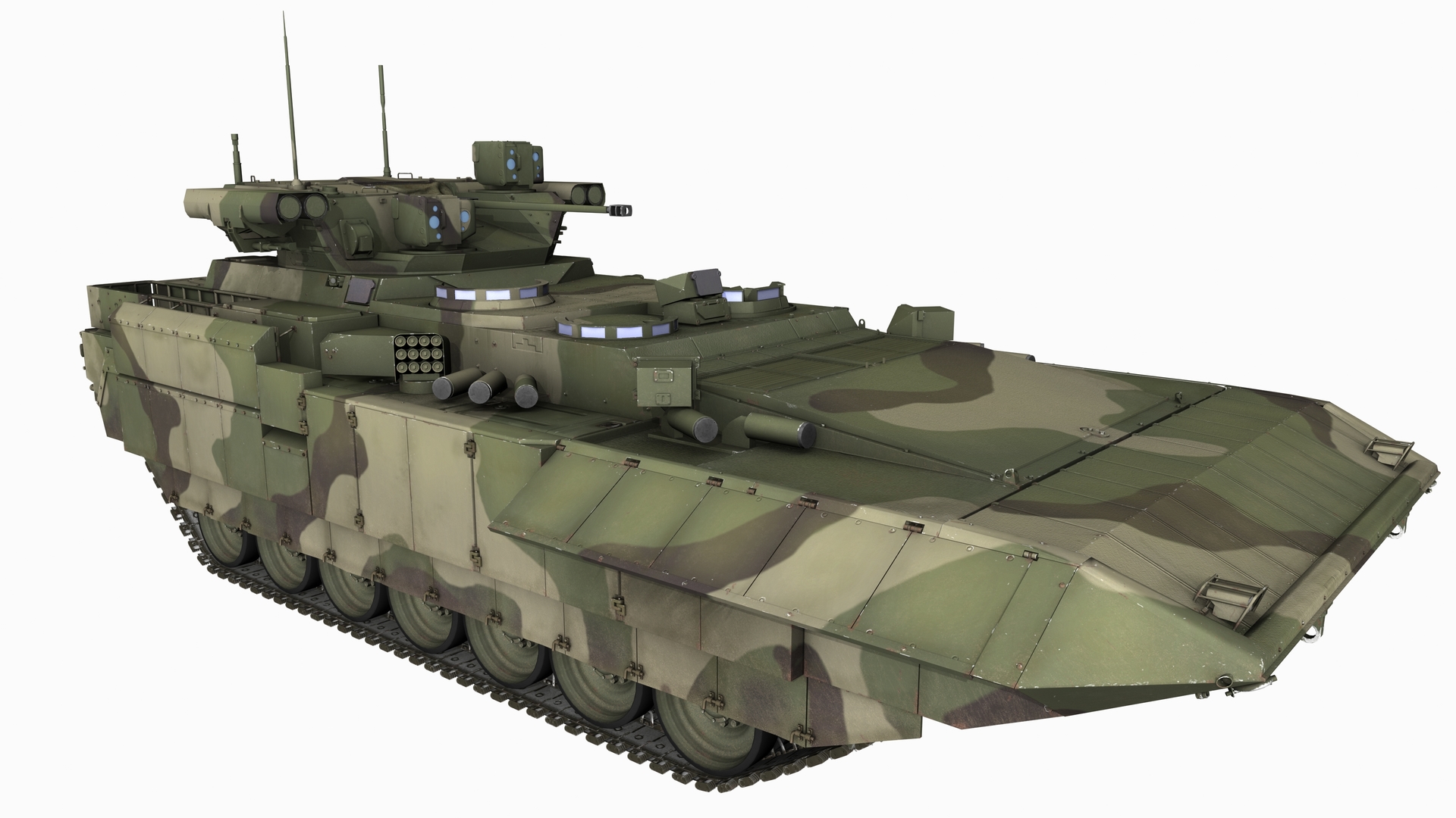 T15 Russian Heavy IFV Game Ready Model Woodland PBR Modelo 3D ...
