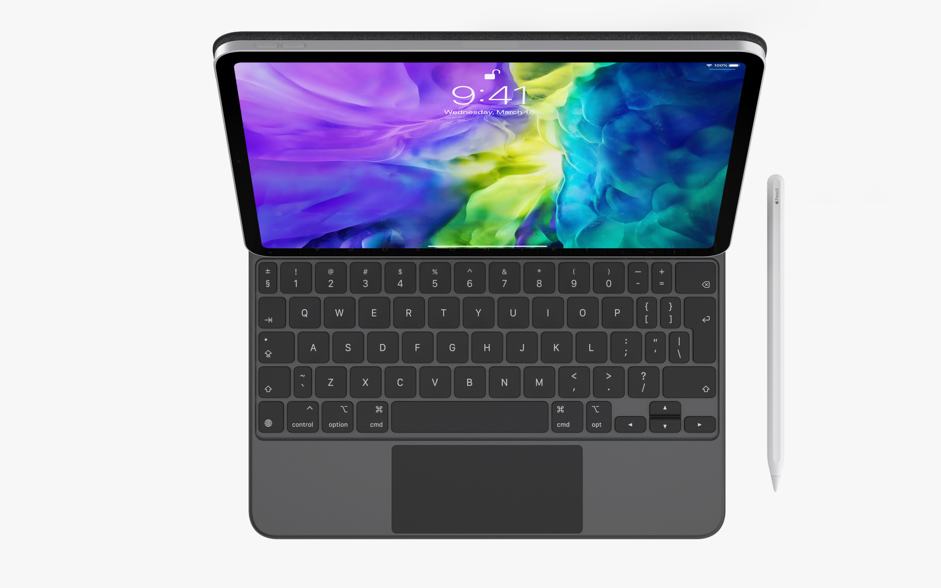 Apple iPad Pro 11 형 및 Magic Keyboard 2020 3D 모델 - TurboSquid 1544090