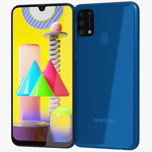 Realistic samsung galaxy m31 3D model - TurboSquid 1544270