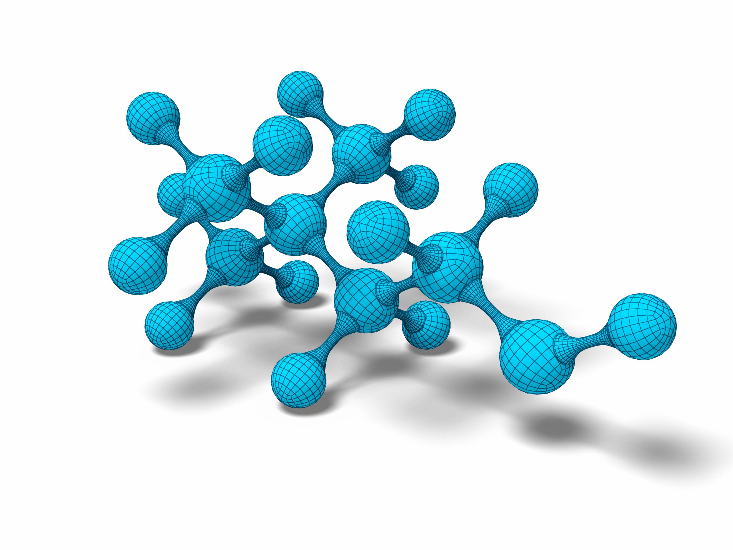 modelo 3d Colina molecular C5H14NO + - TurboSquid 1544165