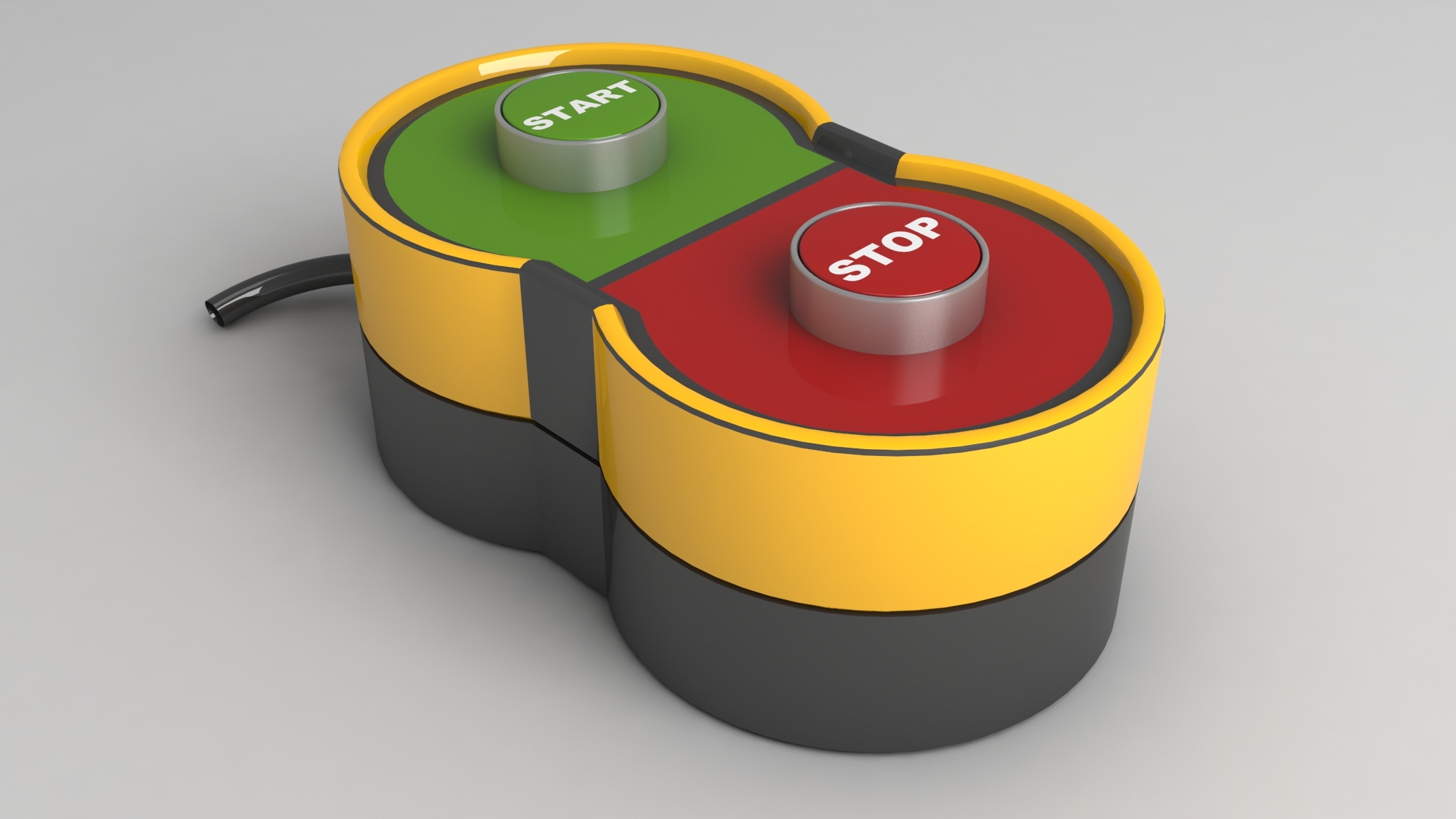3D model electrical start stop - TurboSquid 1544305