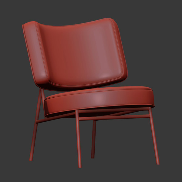 Coco lounge chair calligaris model - TurboSquid 1544248
