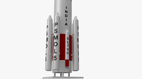 3D pslv rocket - TurboSquid 1544232