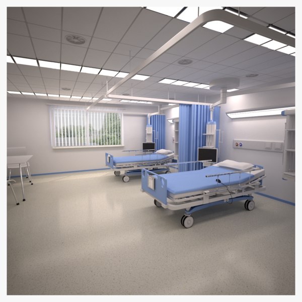 Hospital Room 3D Models for Download | TurboSquid