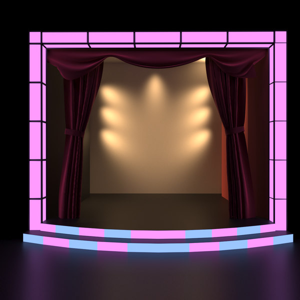 modelo 3d Espectáculo de escenario 003 - TurboSquid 1544293