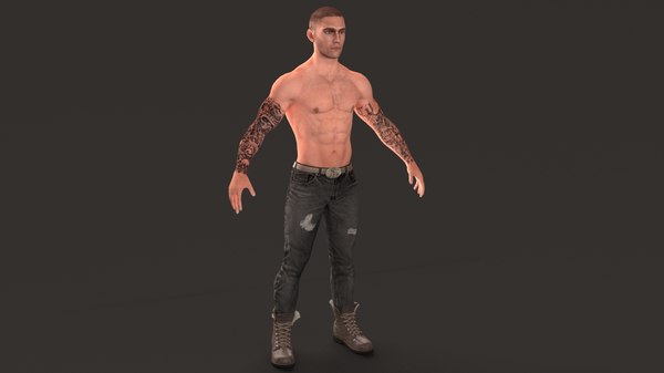 3D model rigged special agent 4k - TurboSquid 1542746