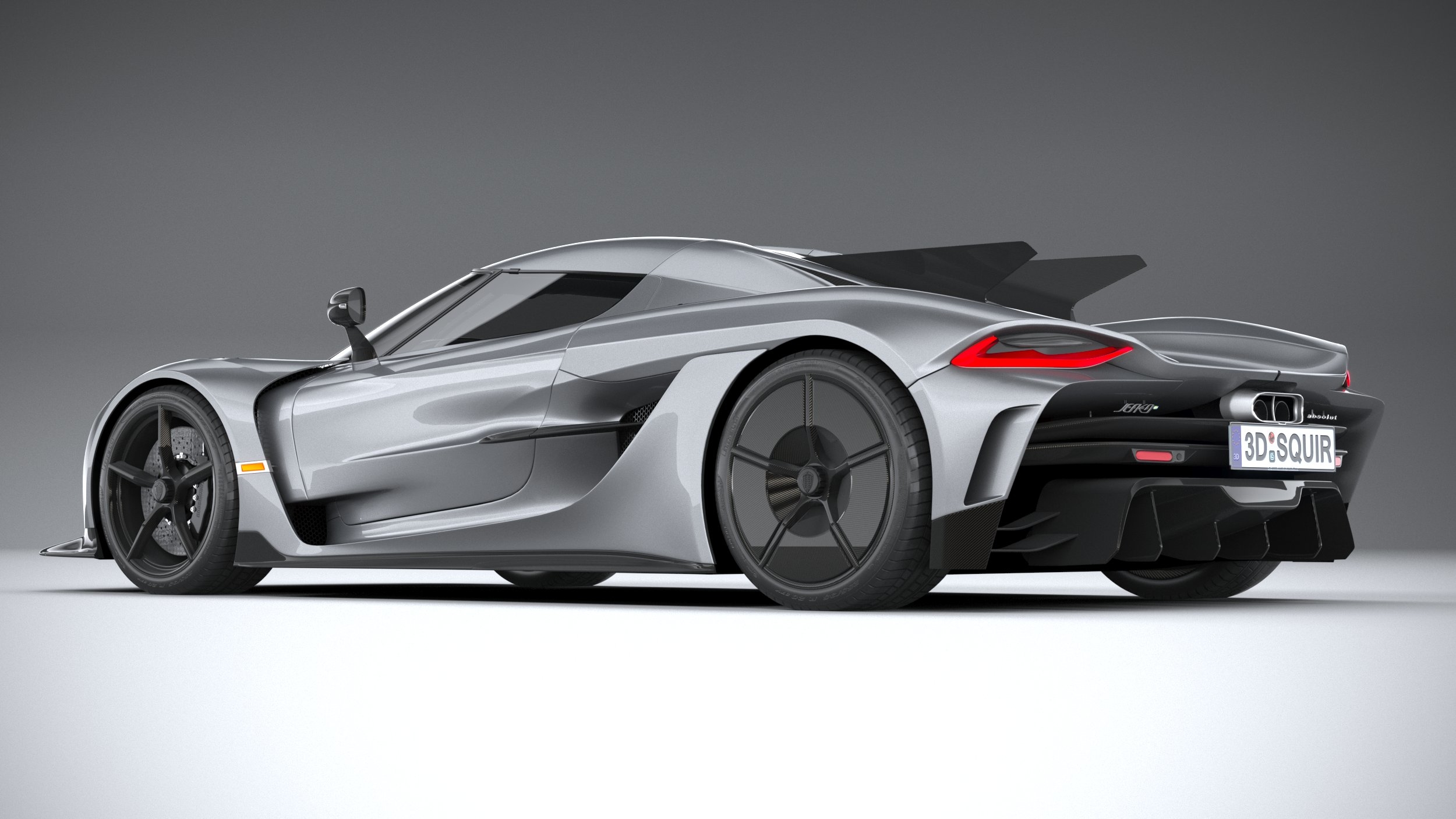 Koenigsegg jesko absolut model - TurboSquid 1544327