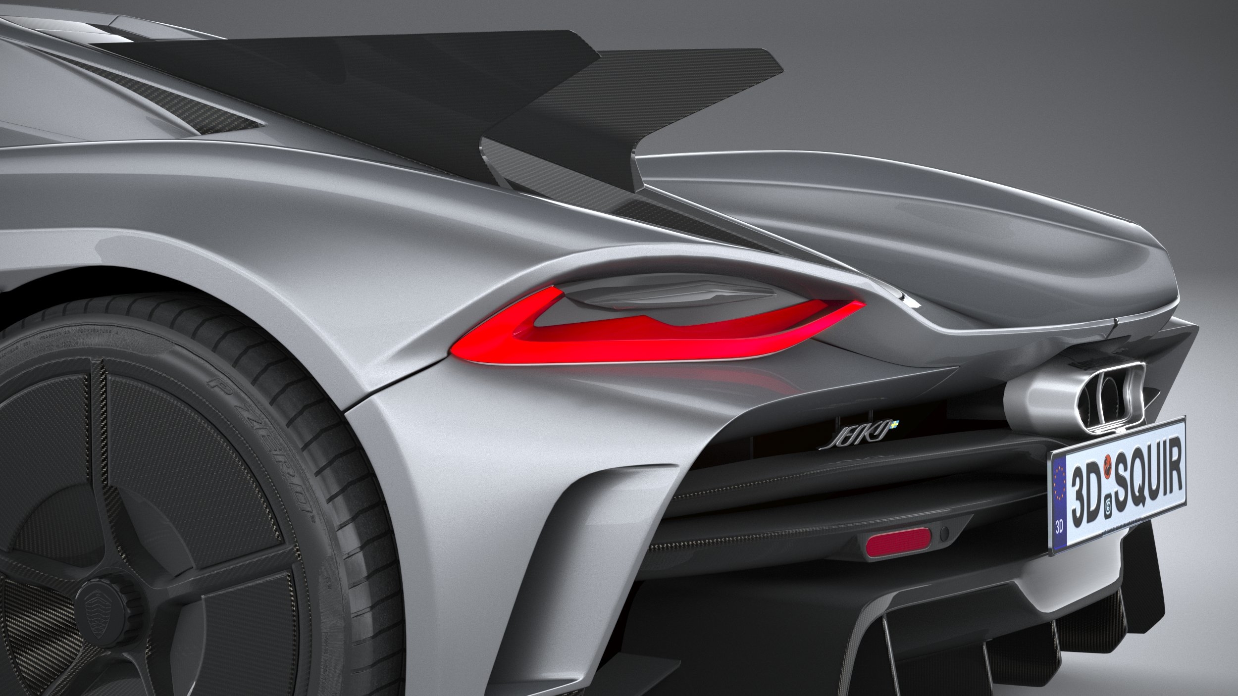 Koenigsegg jesko absolut model - TurboSquid 1544327