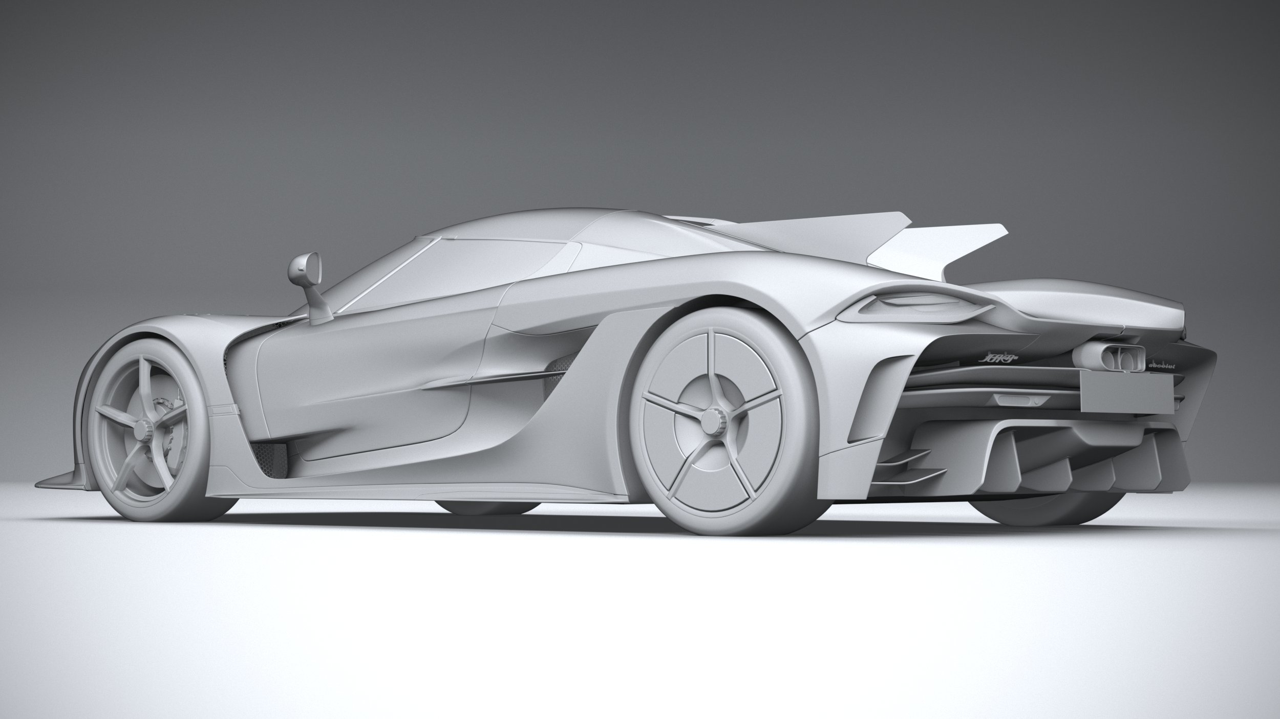 modelo 3d Koenigsegg Jesko Absolut 2020 - TurboSquid 1544327