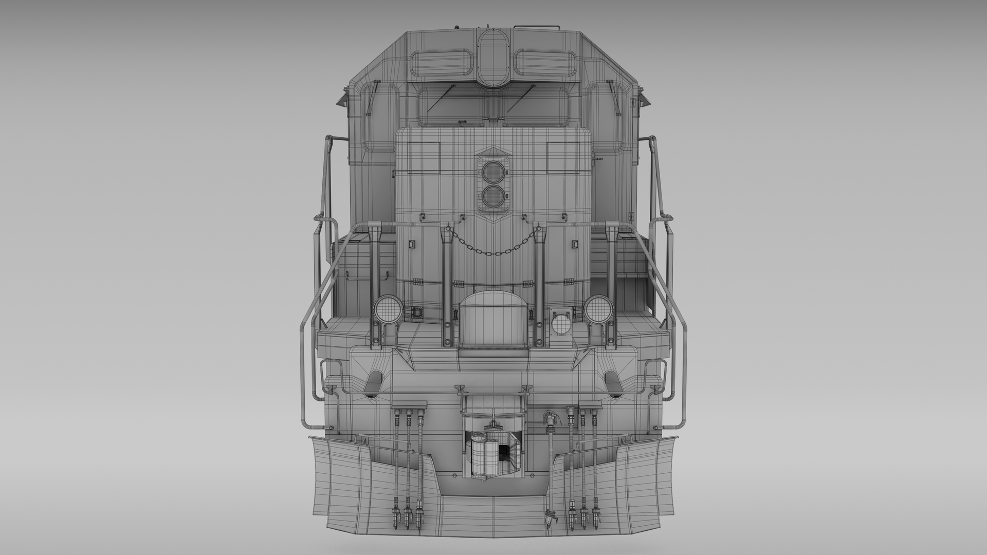 3D model locomotive sd40-2 cn sd40 - TurboSquid 1544766