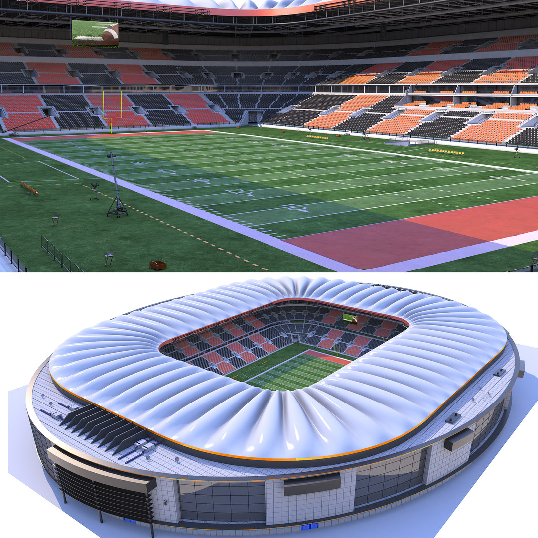 Football stadium ball 3D model - TurboSquid 1544849