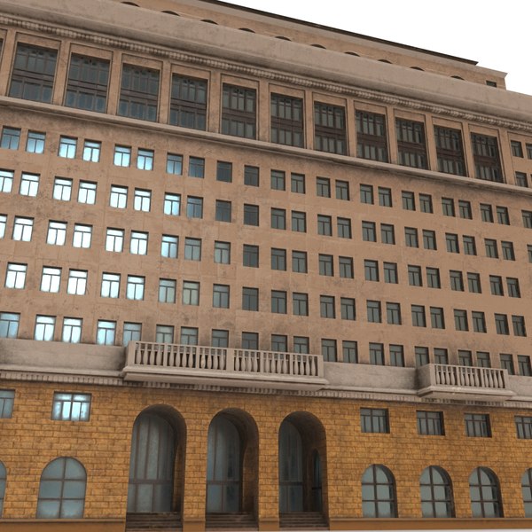 Building pbr 3D model - TurboSquid 1544890