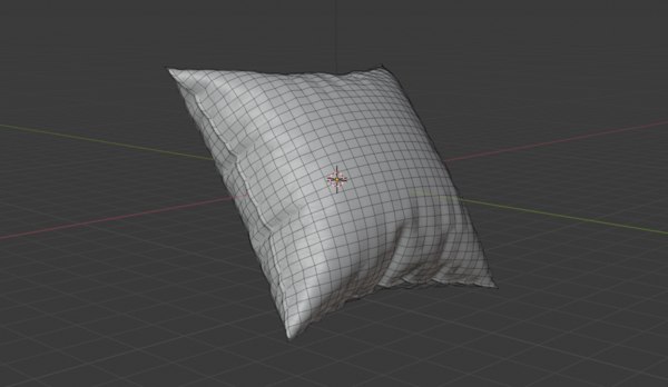 Free pillow 3D model - TurboSquid 1544900