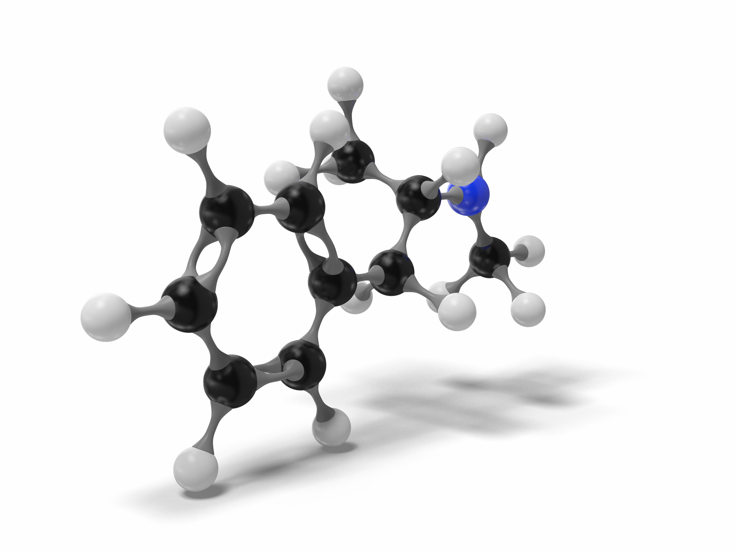 Methamphetamin-Molekülmodell 3D C10H15N 3D-Modell - TurboSquid 1544985