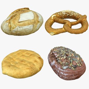 Free 3D Bread Models | TurboSquid