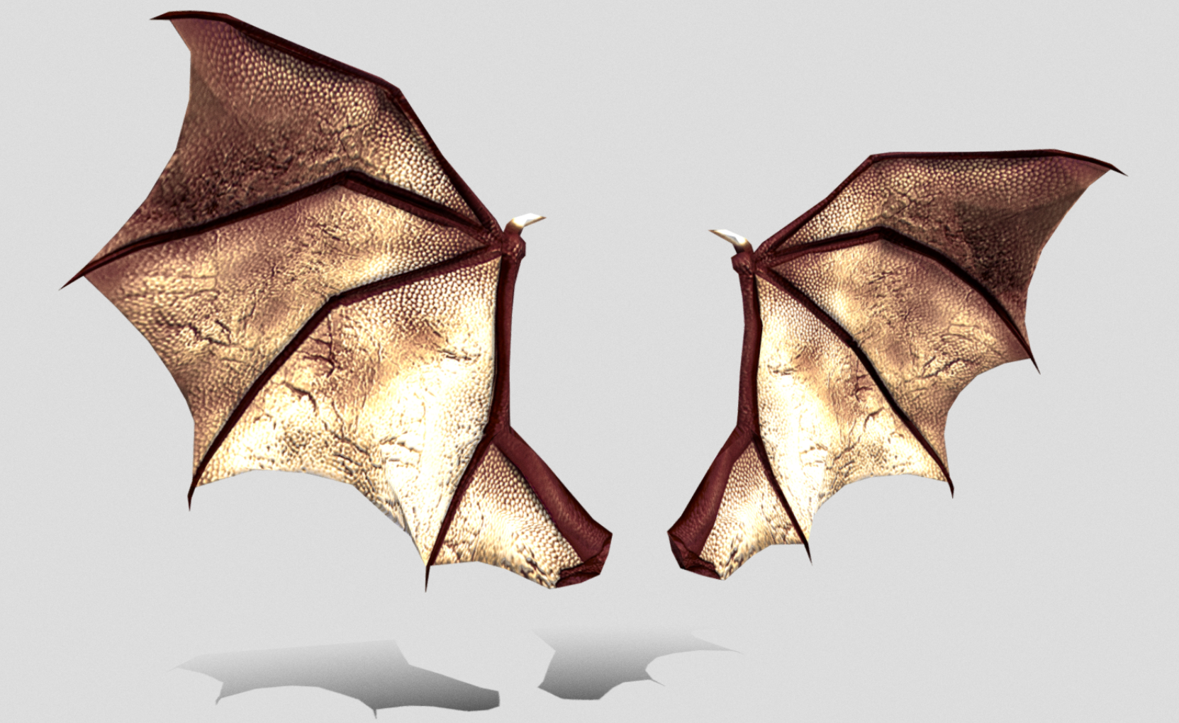 Demon wings 3D model - TurboSquid 1545296