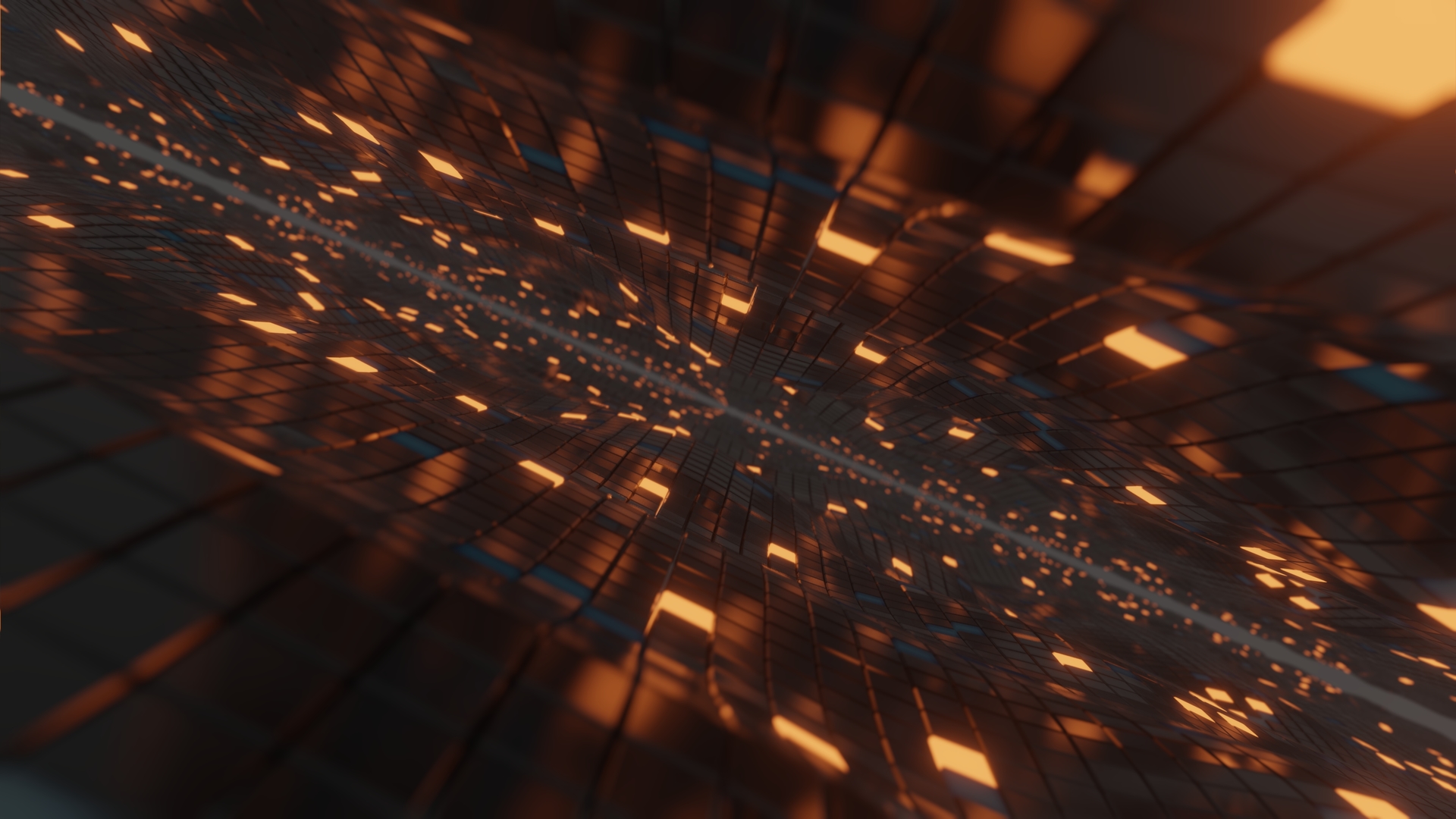 Blender abstract wave cube 3D model - TurboSquid 1545398