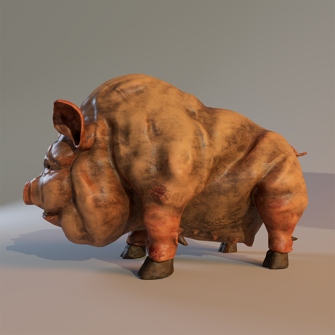 3D model piggy - TurboSquid 1545478