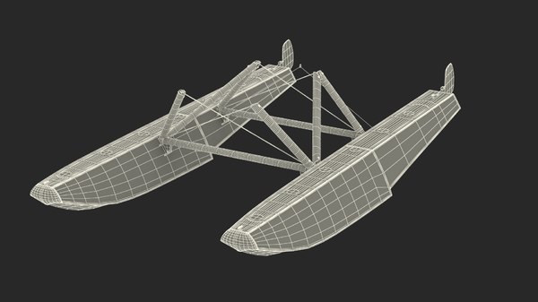 3D seaplane floats planes - TurboSquid 1545703